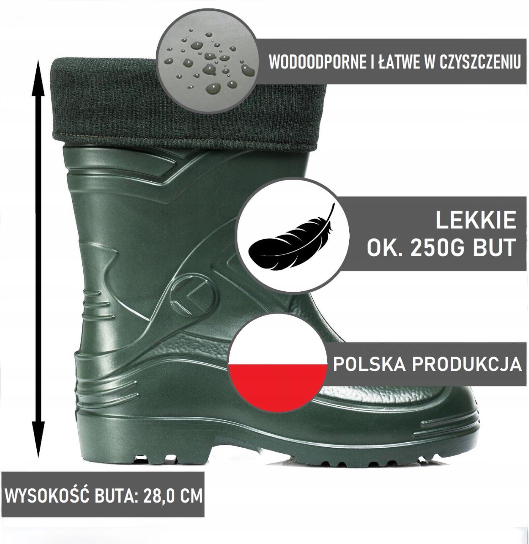 43 034 Kolmax męski kalosz ocieplany - Ceny i opinie - Ceneo.pl