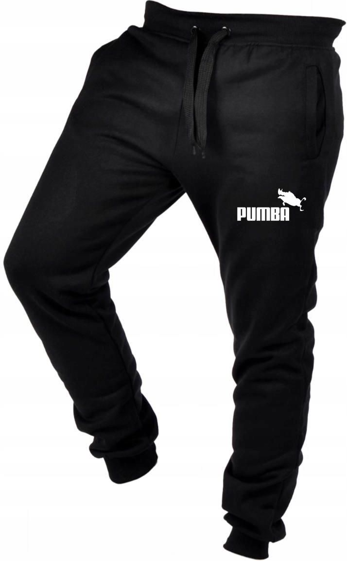 Spodnie Dresowe Pumba Dresy Męskie Czarne XXL - Ceny i opinie - Ceneo.pl