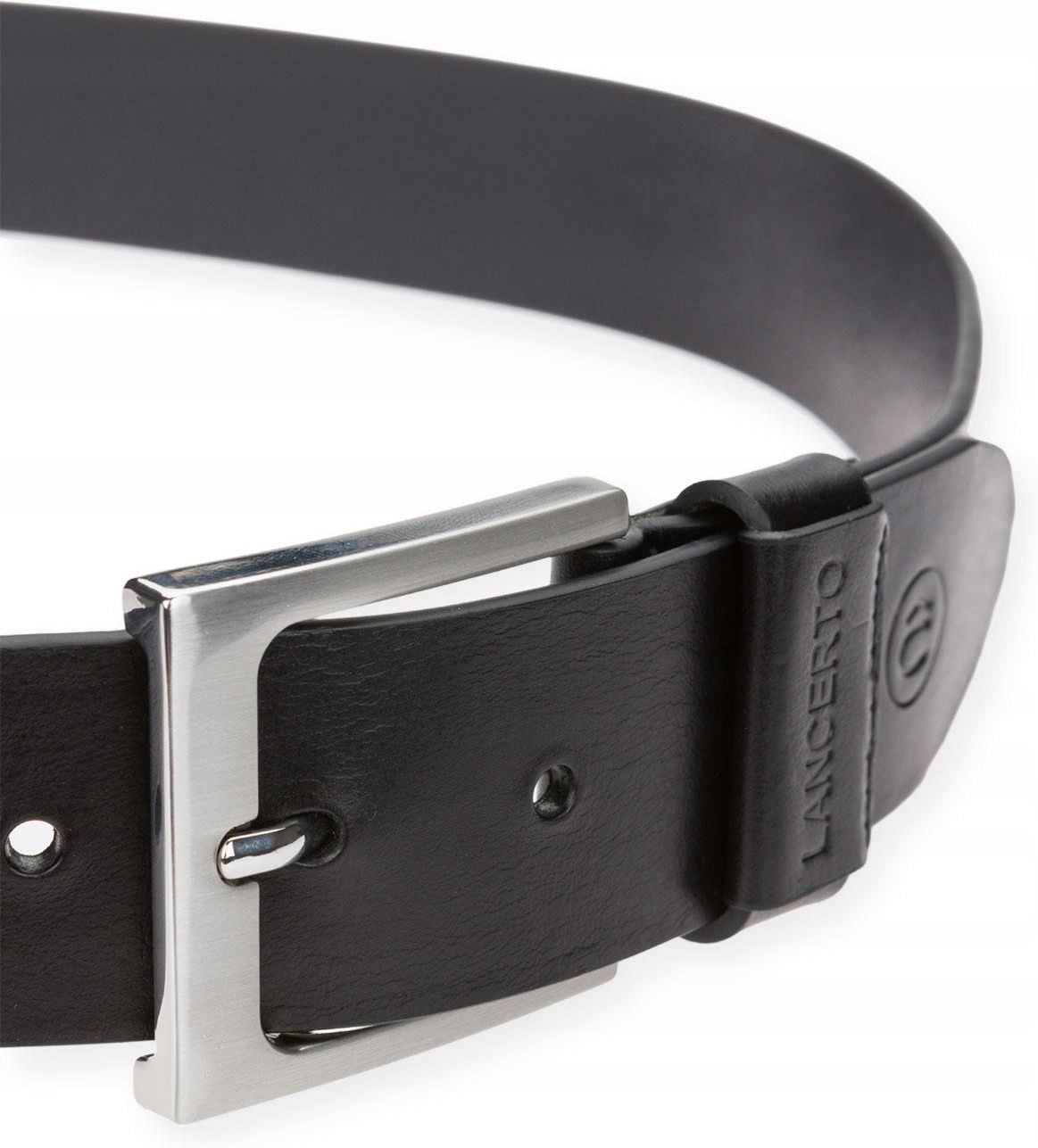 Pasek Męski Czarny Skórzany Lancerto Ray 38/95 - Ceny i opinie - Ceneo.pl