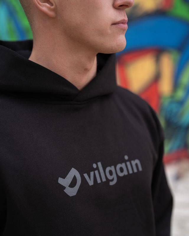 Vilgain Official Logo Hoodie M Czarny - Ceny i opinie - Ceneo.pl