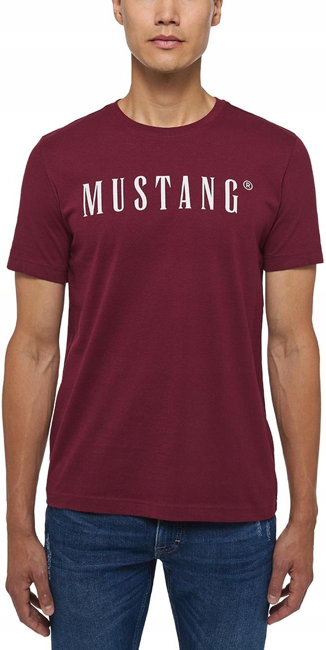 T-shirt Mustang Alex C Logo Tee - Ceny i opinie - Ceneo.pl