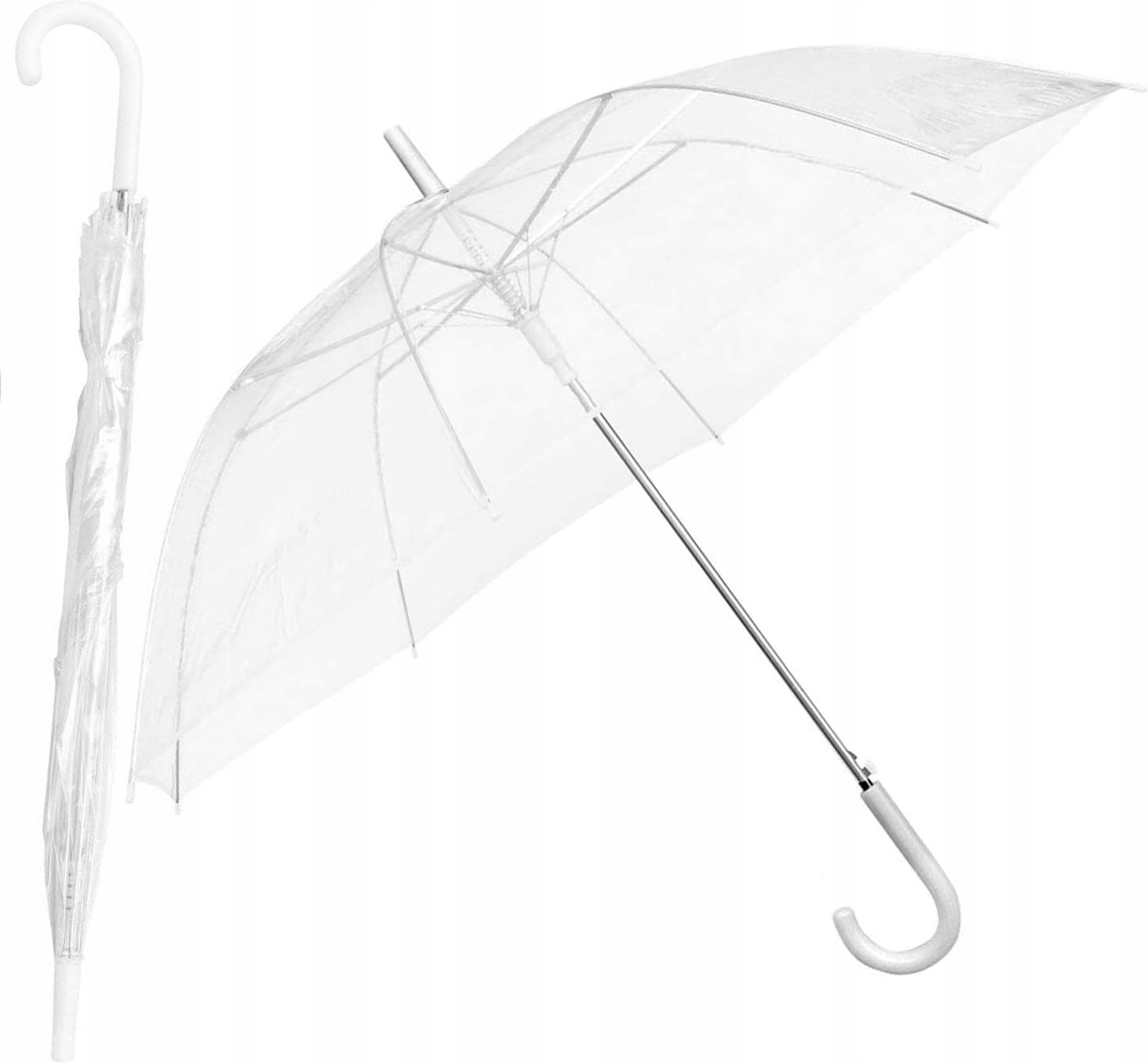Weisner Parasol Przezroczysty Damski XL - Ceny i opinie - Ceneo.pl