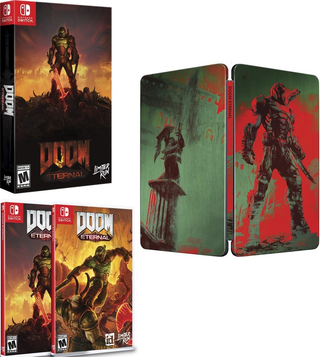 Gra Nintendo Switch DOOM Eternal Steelbook Edition (Gra NS) - Ceny i opinie - Ceneo.pl