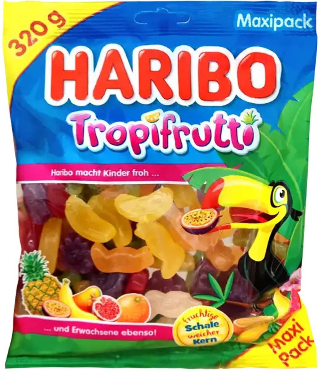 Haribo Tropifrutti Żelki 320g - Ceny i opinie - Ceneo.pl