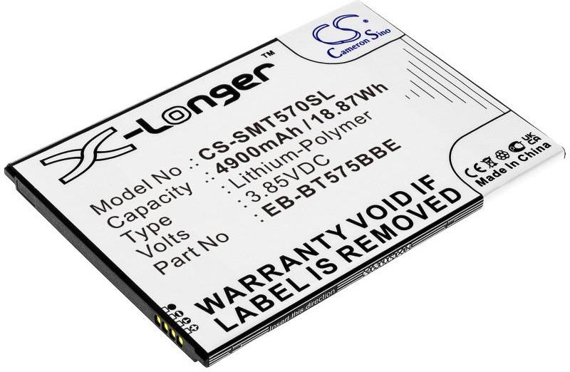 Cameron Sino Samsung Galaxy Tab Active 3 / EB-BT575BBE 4900mAh 18.87Wh ...