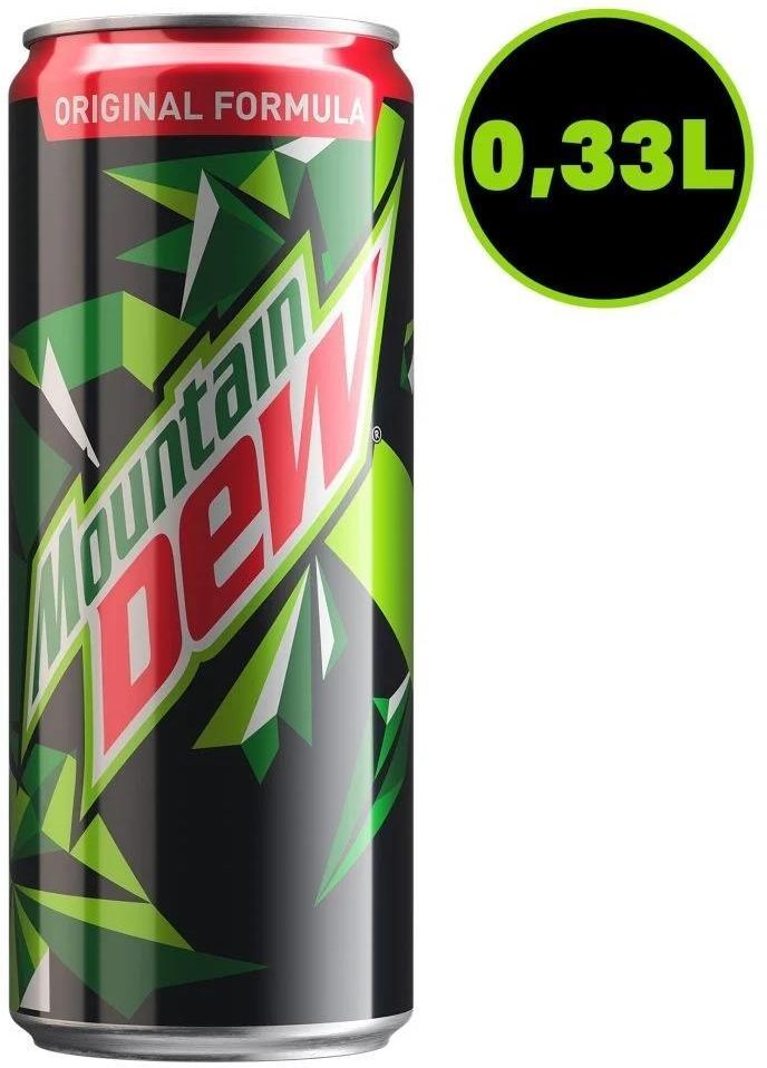 Mountain Dew Napój Gazowany 330ml - Ceny i opinie - Ceneo.pl
