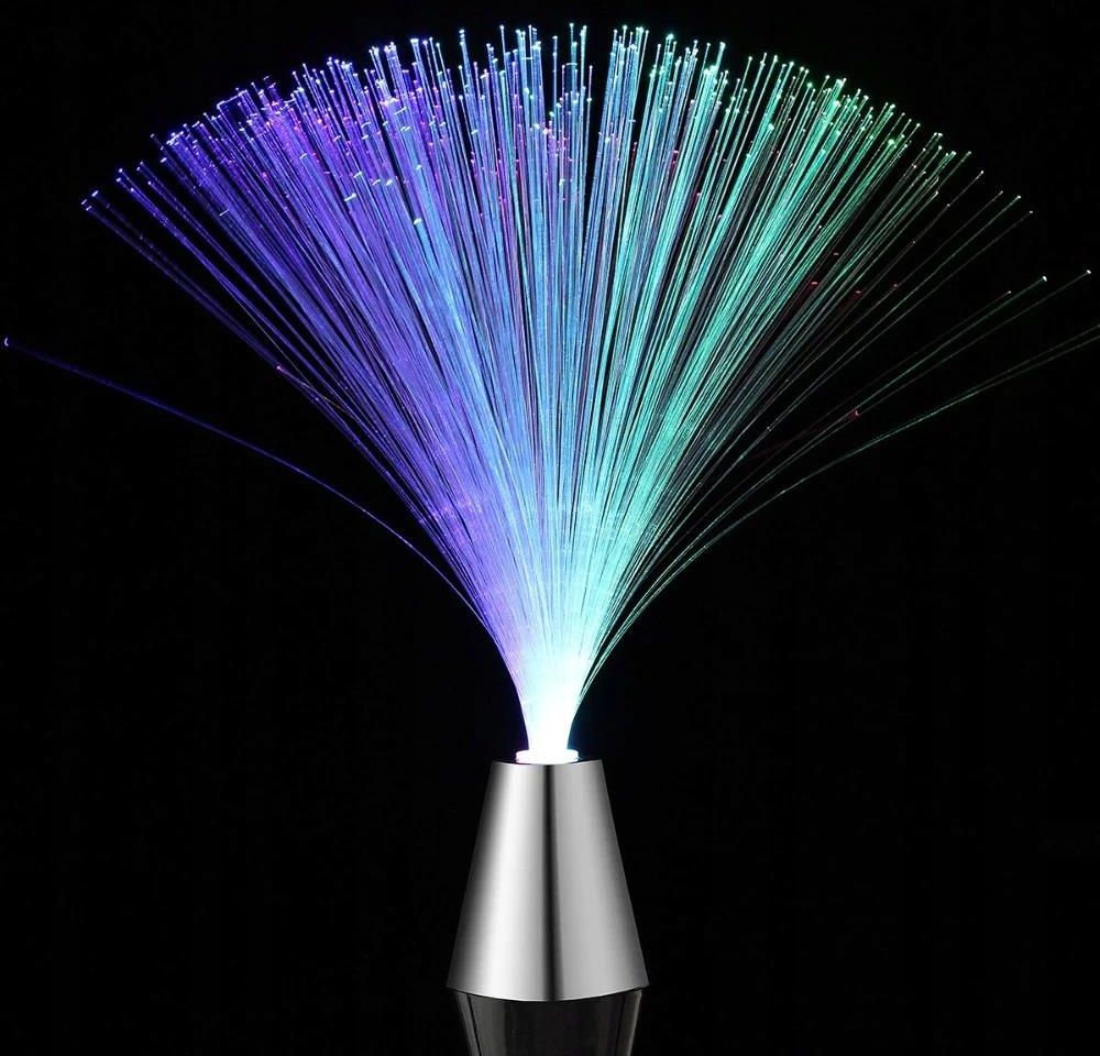 Lampa Światłowodowa Multicolor Na Biurko Nocna Led - Opinie i ...