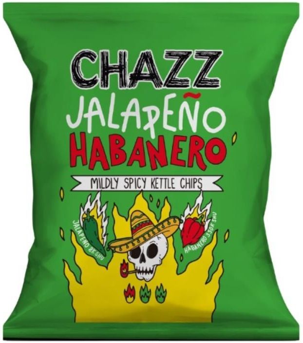 Chazz Chipsy Ziemniaczane Z Papryczką Jalapeno Habanero 50g - Ceny i ...
