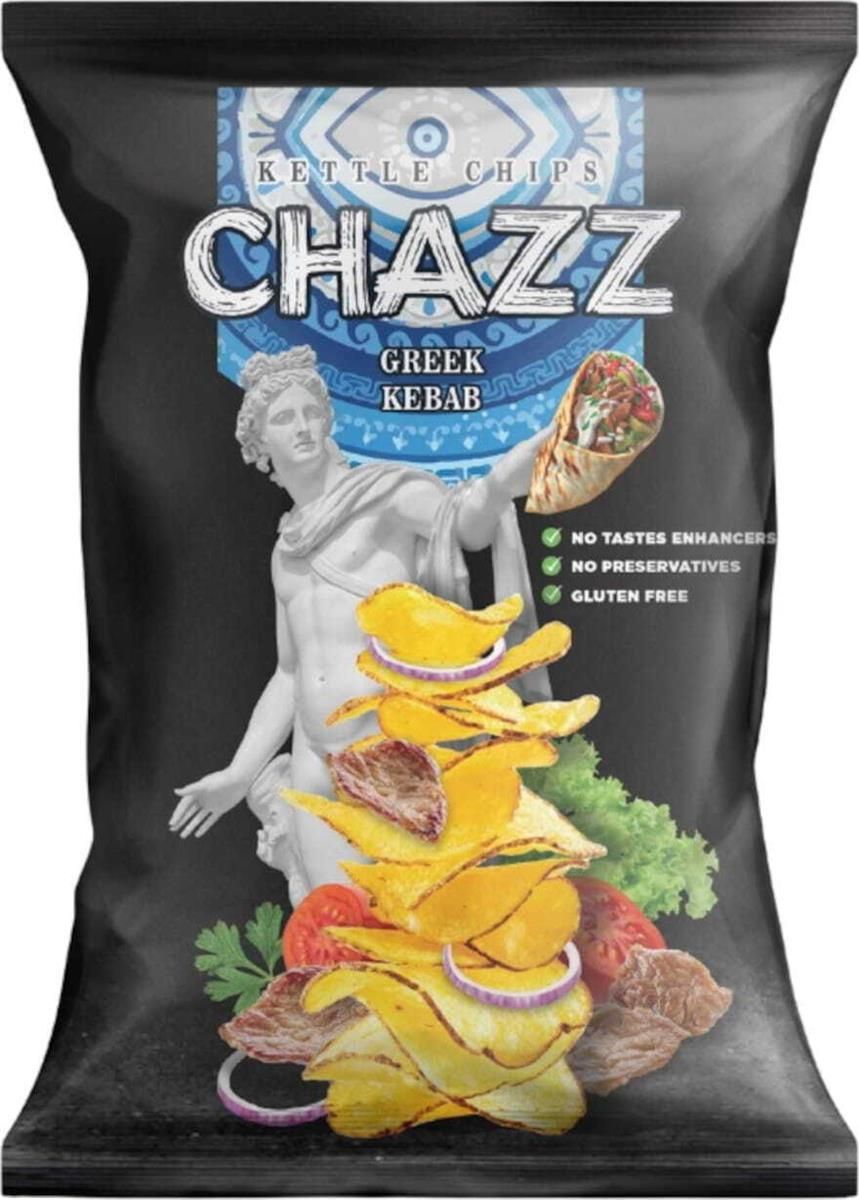 Chazz Chipsy Ziemniaczane Greek Kebab 90g - Ceny i opinie - Ceneo.pl