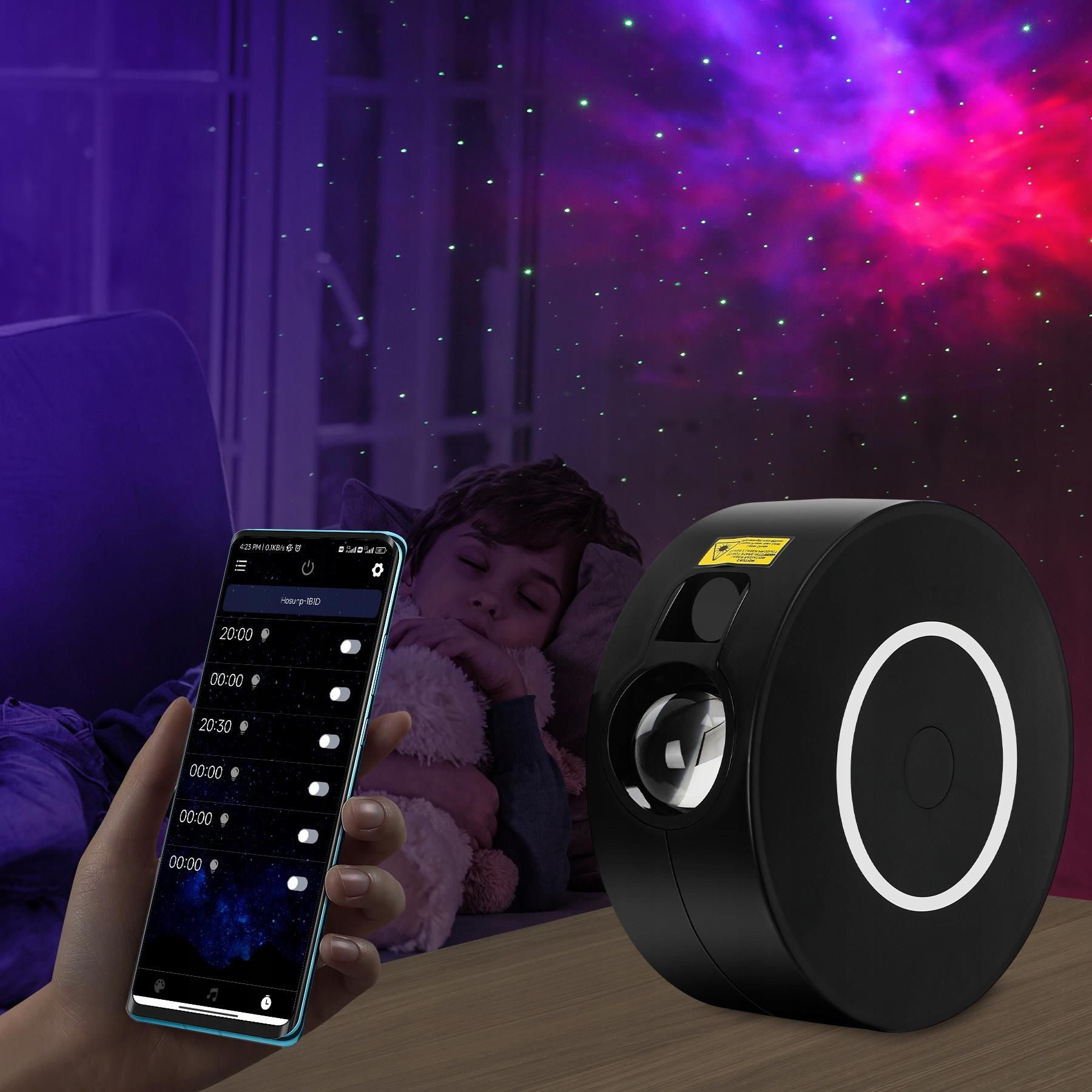 Projektor Gwiazd Galaxy Star Led Lampka Nocna Rzutnik Pilot - Opinie i ...