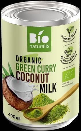 Bio Naturalis Coconut Milk Napój Kokosowy Green Curry 400ml - Ceny i ...