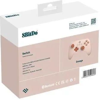 Gamepad 8BitDo Ultimate C Bluetooth Orange Nintendo Switch RET00404 ...