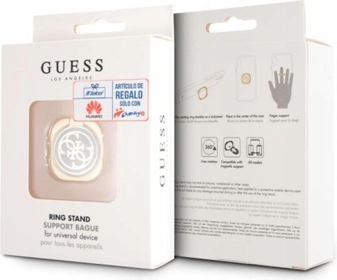 Guess Metal Ring Stand 4G Magnetyczny Uchwyt Na Palec Do Telefonu Z ...