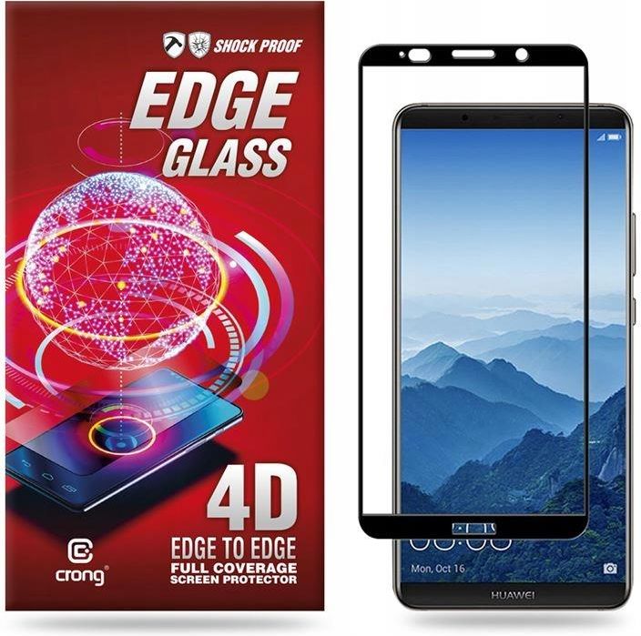 Crong Edge Glass 4D Full Glue Szkło Hartowane Na Cały Ekran Huawei Mate ...