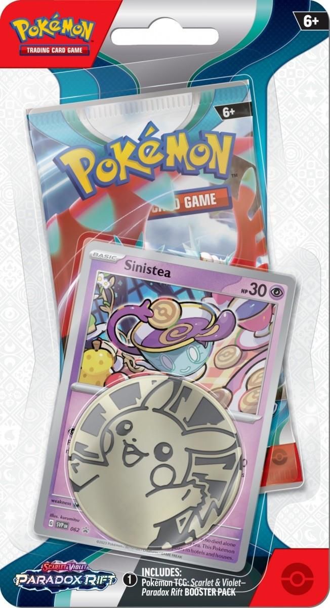 Pokemon TCG Paradox Rift Chk.Blister Sinistea - Ceny i opinie - Ceneo.pl