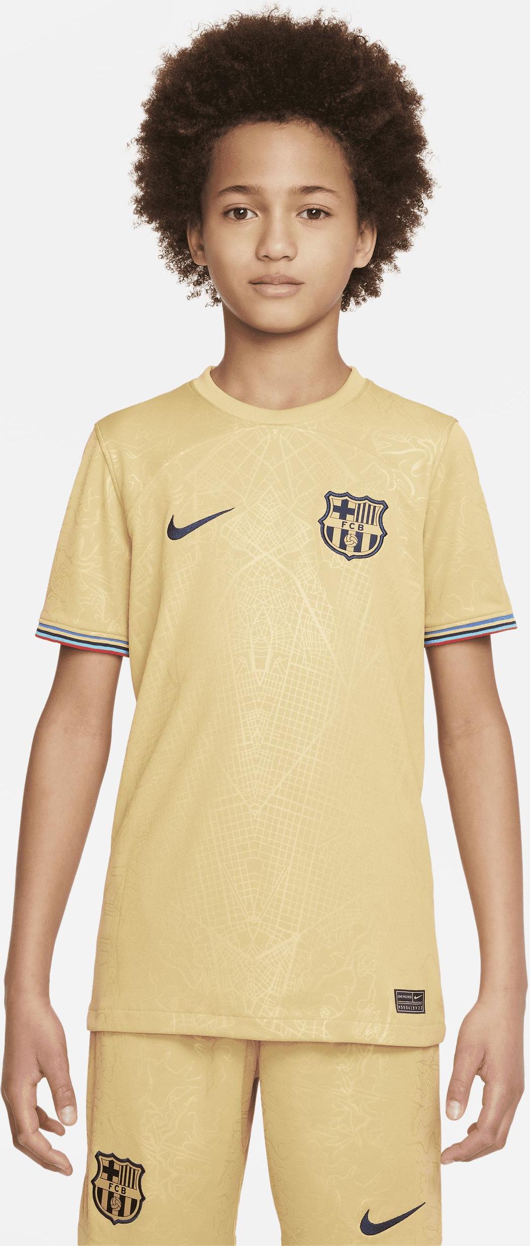 Koszulka Piłkarska Dla Dużych Dzieci Nike Dri-Fit Fc Barcelona 2022/23 ...
