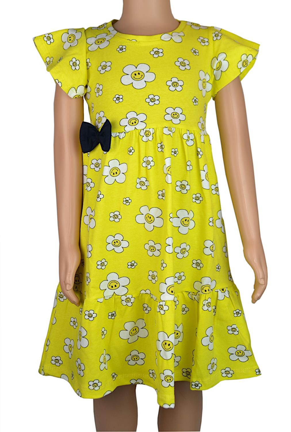 Sukienka Alutka żółta, bawełna roz.128 - Ceny i opinie - Ceneo.pl