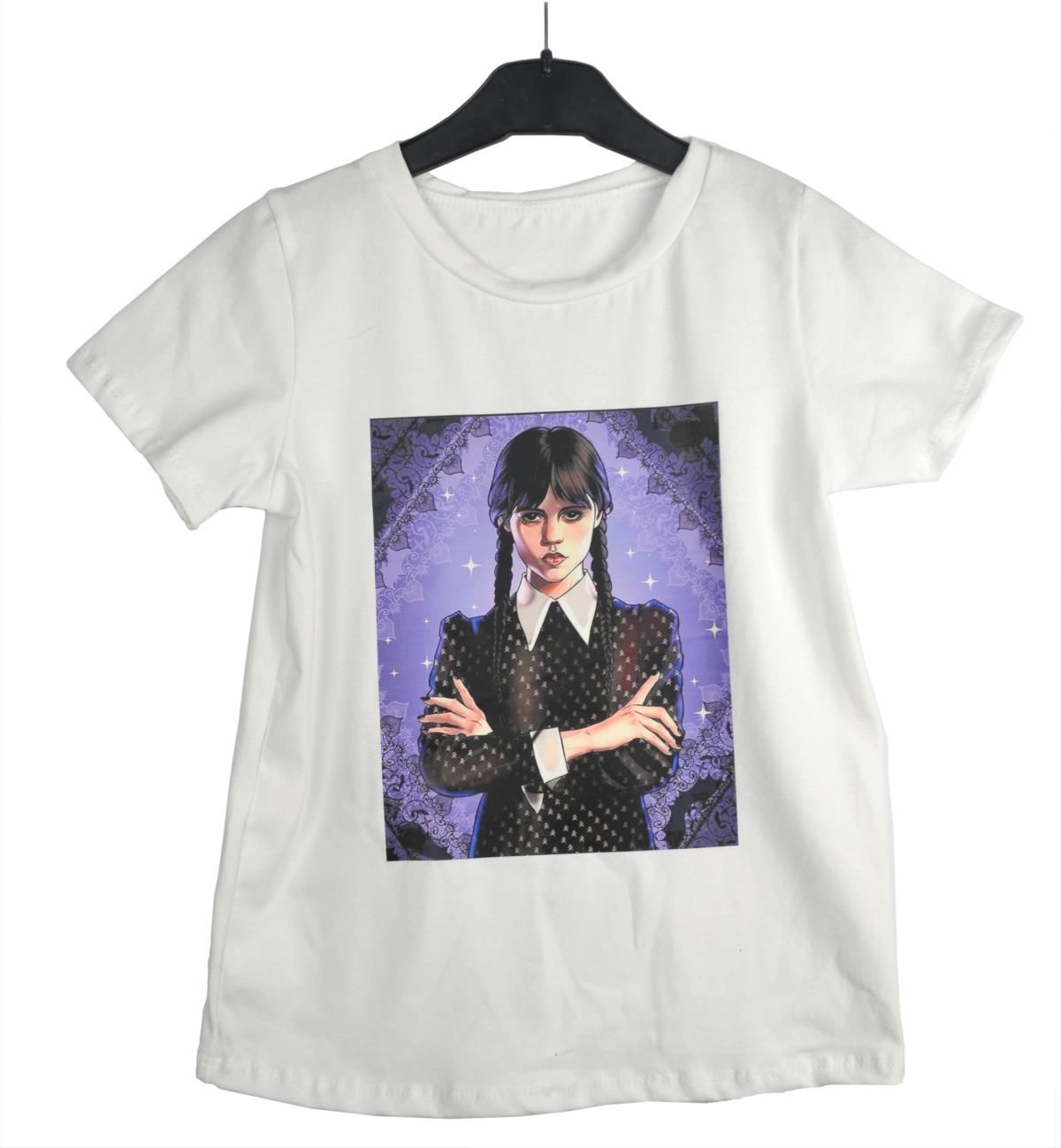 Bluzka Wednesday biała, bawełna roz.152/158 - Ceny i opinie - Ceneo.pl