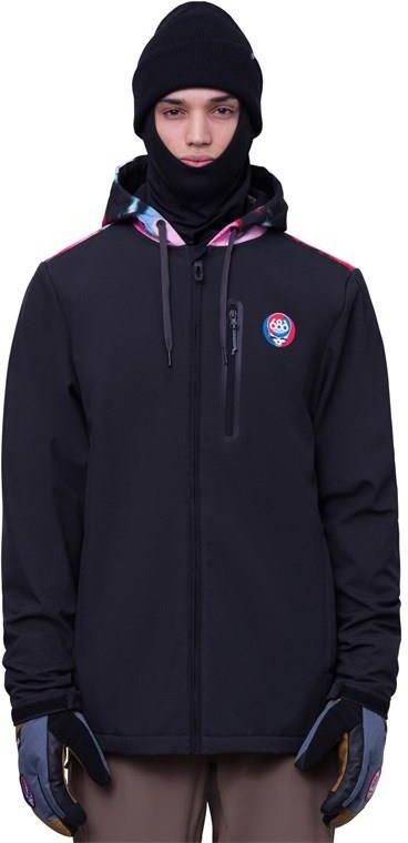 Bluza 686 - Mens Waterproof Zip Hoody Grateful Dead Nebula Tie Dye ...