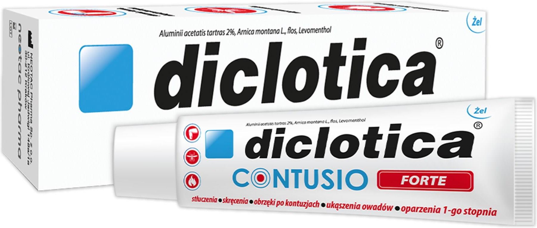 Diclotica Contusio Forte Żel Stłuczenia Zwichnięcia 75 G - Opinie i ...