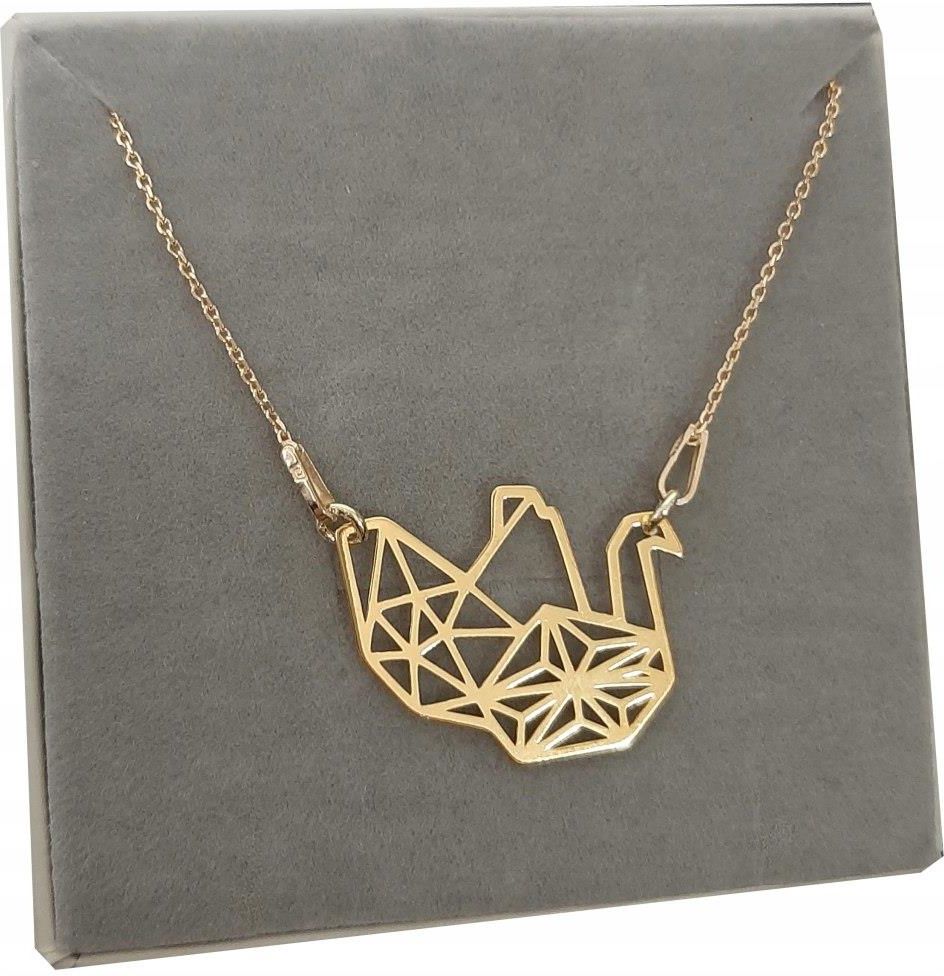 Artwings Złota Celebrytka Łabędź Origami Srebro 925 - Ceny i opinie ...