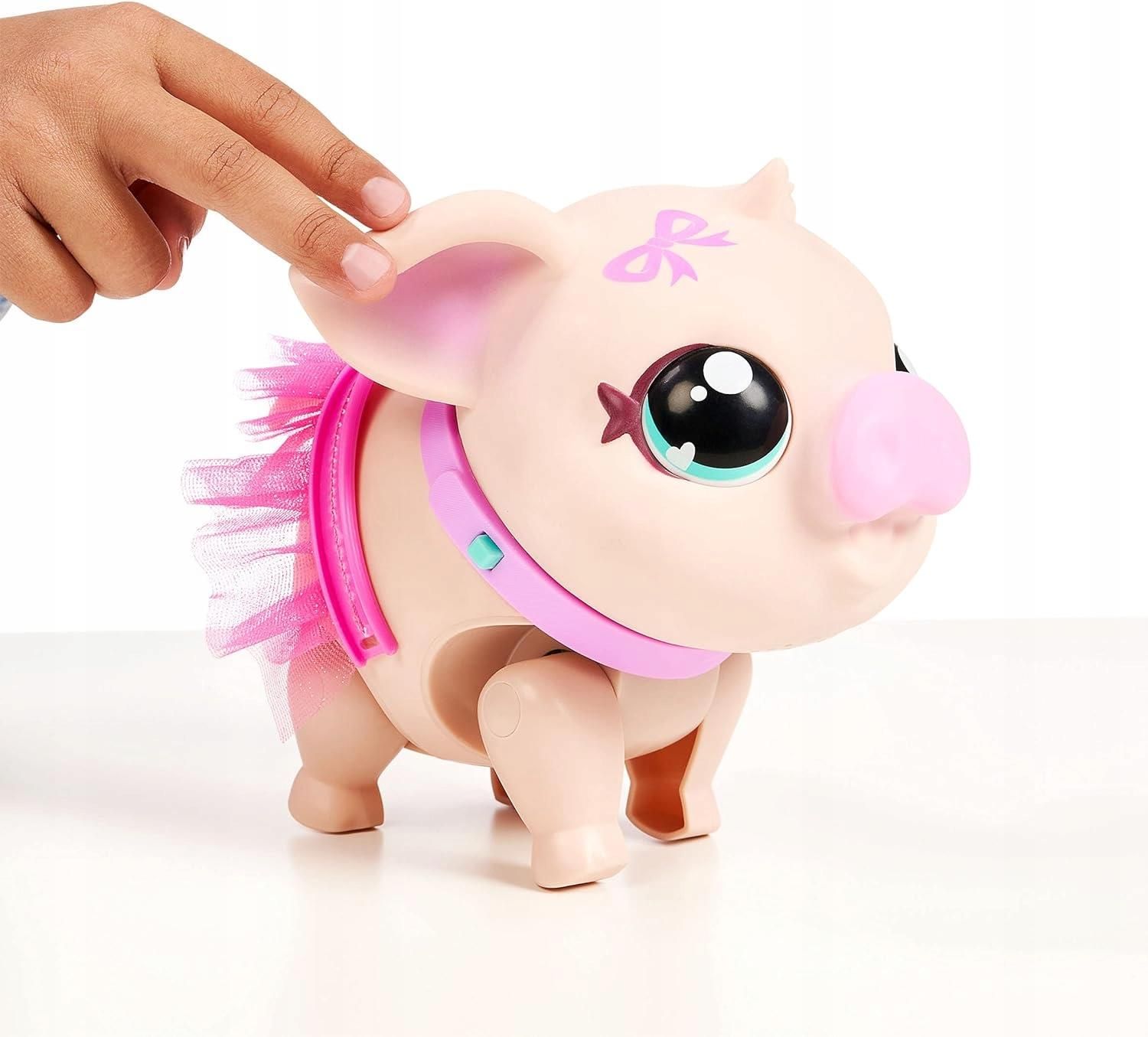 Cobi Little Live Pets My Pet Pig Interaktywna Świnka Piggi Bella ...
