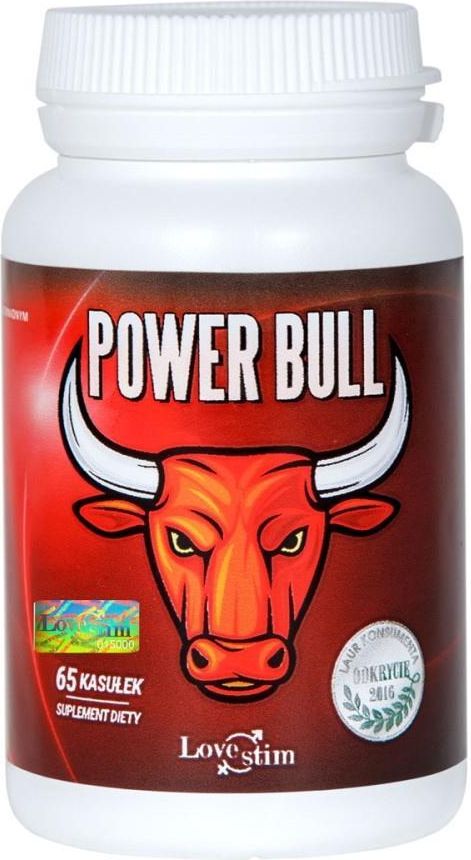 Power Bull 65 Kapsułek Suplement Na Erekcję - Ceneo.pl