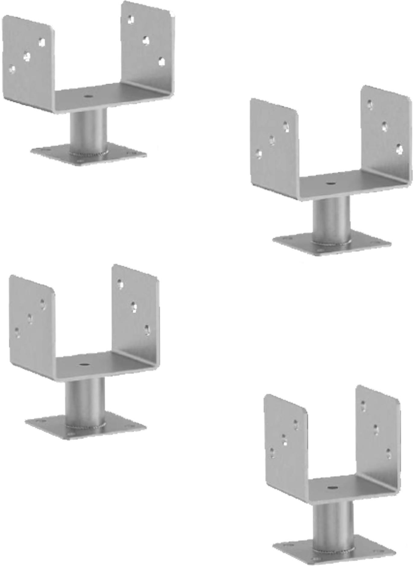 Grundline Podstawa Słupa Przykręcana Do Betonu Pmfu 101X100X100 (494911 ...