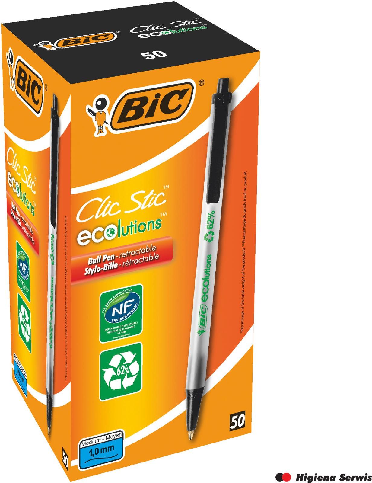 Długopis Bic Ecolutions Clic Stic Czarny, 8806871 - Ceny i opinie ...