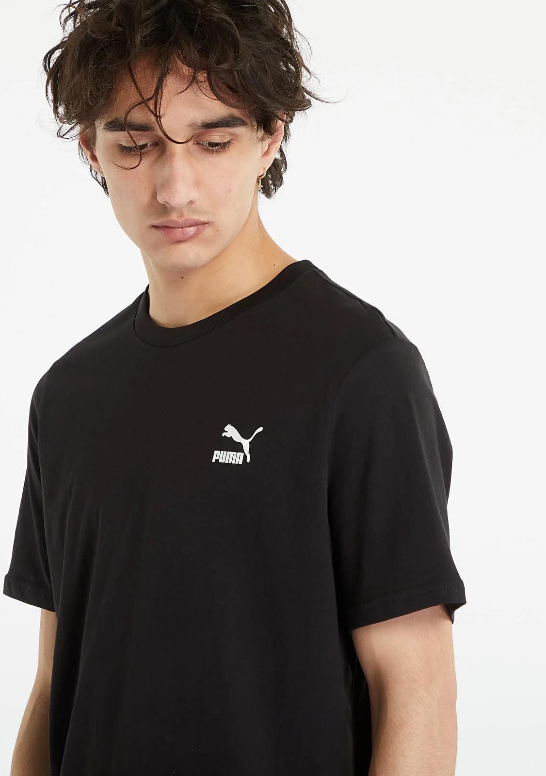 Puma Classics Small Logo Tee Men Black - Ceny i opinie - Ceneo.pl