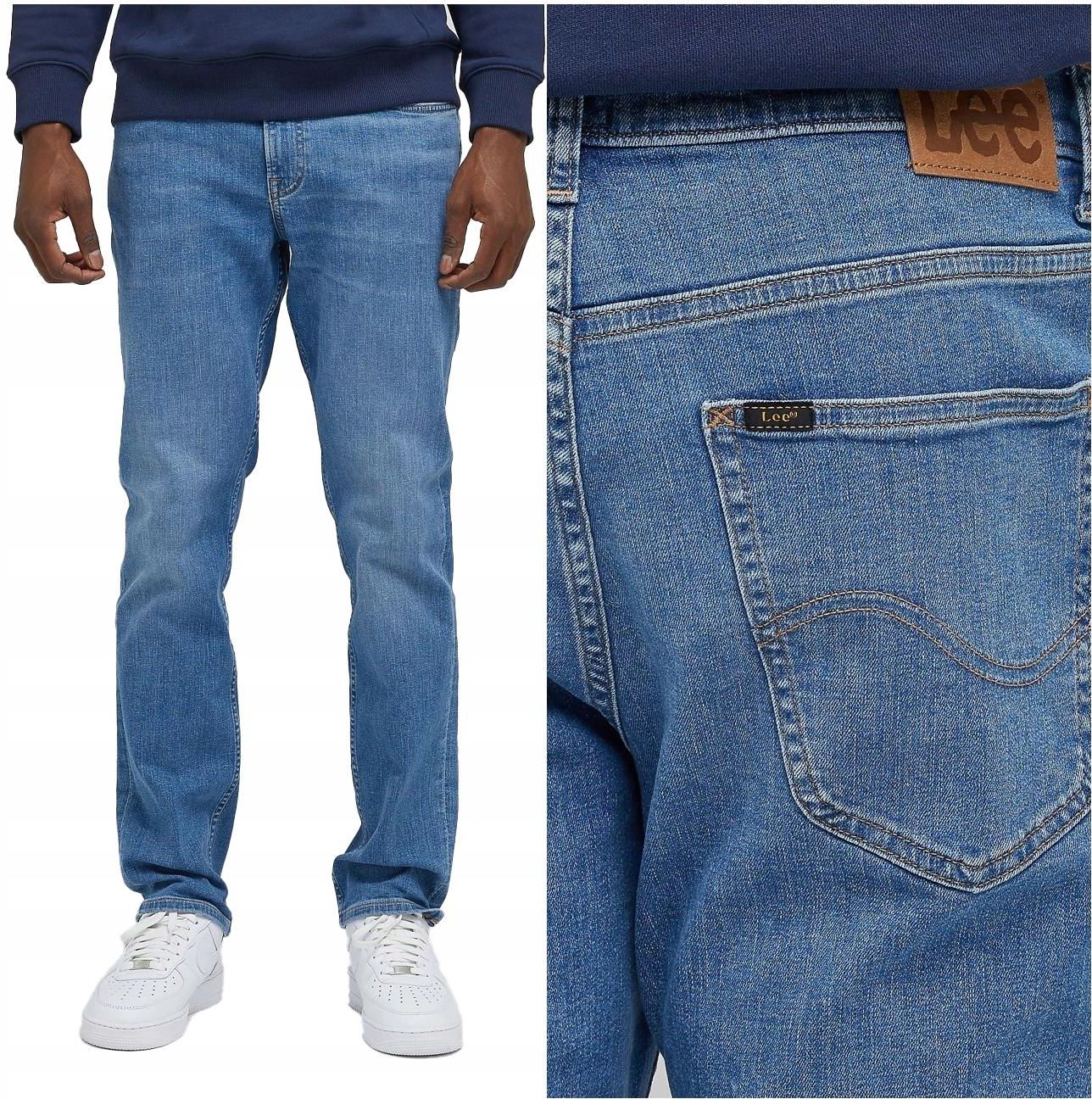 Lee Brooklyn Straight Męskie Spodnie Jeans W40 L34 - Ceny i opinie - Ceneo.pl