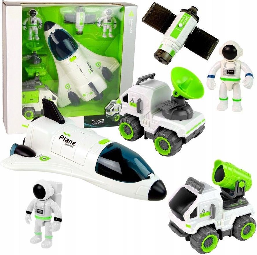 Qulki Prom Kosmiczny Rakieta Pojazd Kosmos Satelita Zestaw - Ceny i opinie - Ceneo.pl