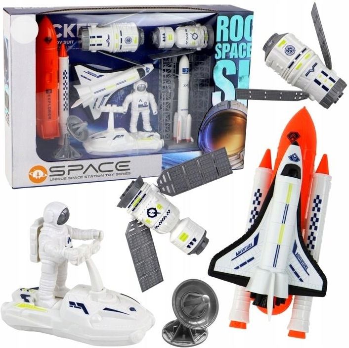 Qulki Rakieta Kosmiczna Prom Kosmiczny Kosmos Kosmonauta Wyrzutnia Zestaw Space - Ceny i opinie ...