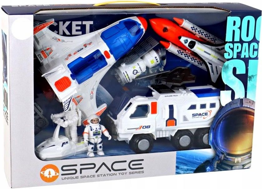 Qulki Duży Zestaw Space Rakieta Kosmiczna Prom Kosmiczny Kosmos Kosmonauta Auto - Ceny i opinie ...