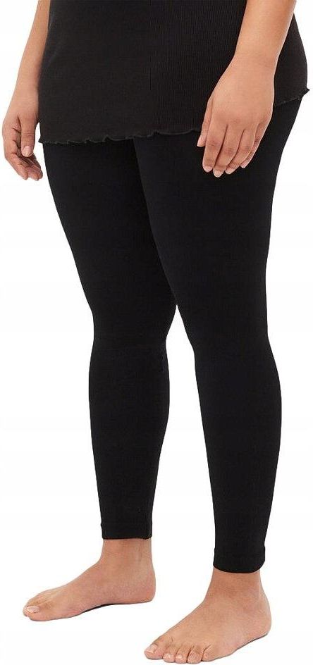 Zizzi Bezszwowe Czarne Legginsy Plus Size 014B 56 - Ceny i opinie - Ceneo.pl