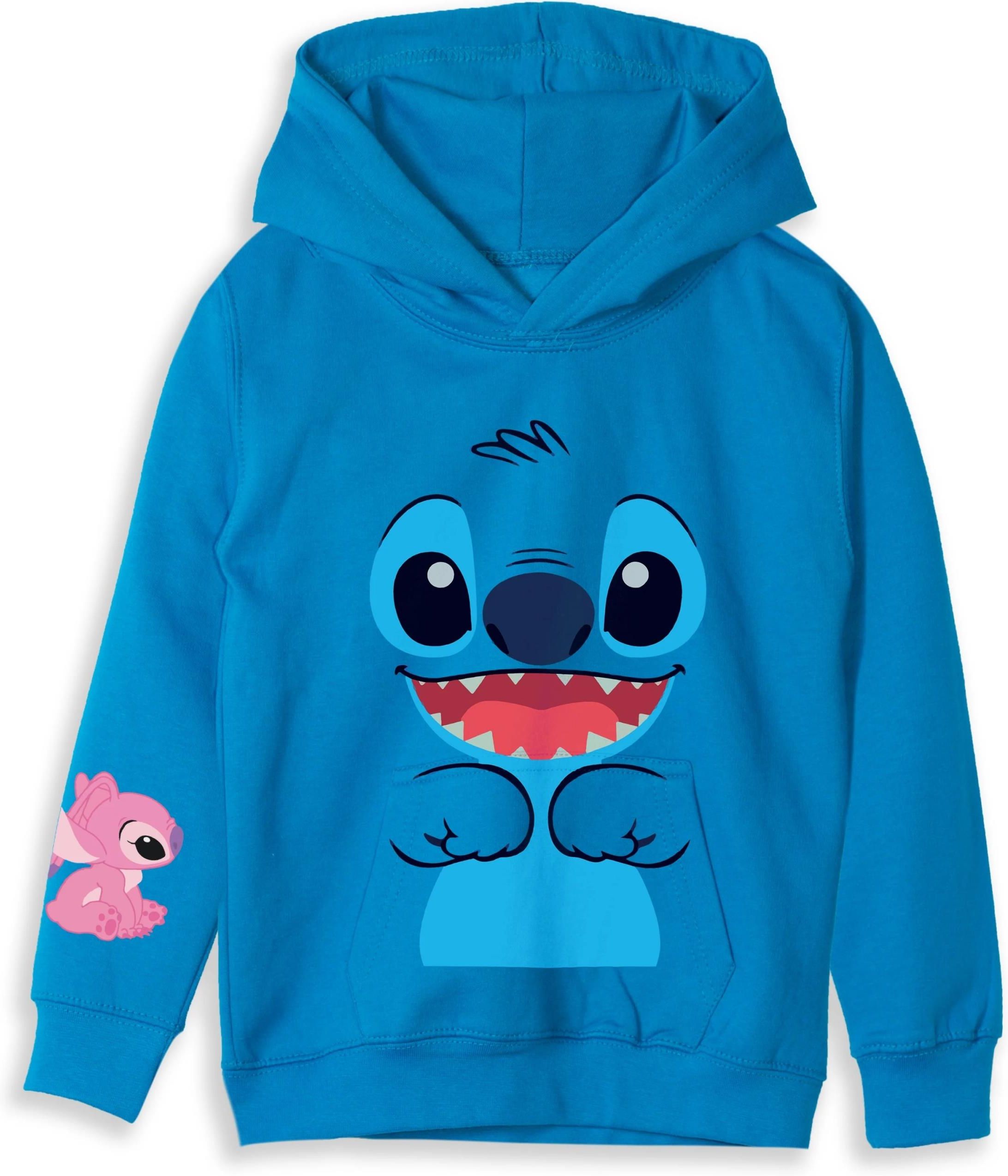 Stitch Bluza z kapturem Kangurka Dla Dzieci Dziecięca Gruba Ciepła ...