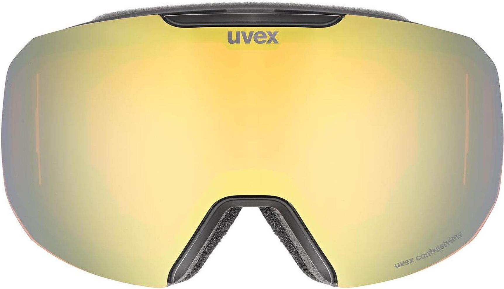 Gogle UVEX Epic Attract CV Toric - Black Mat - Mirror Gold / Orange ...