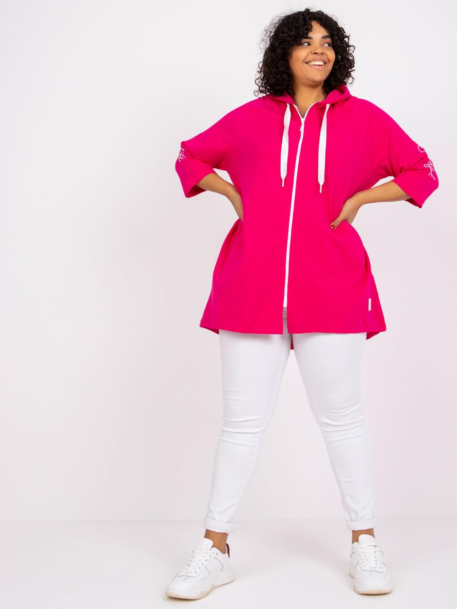 Długa Bluza Damska Dresowa Plus Size z kapturem - Ceny i opinie - Ceneo.pl