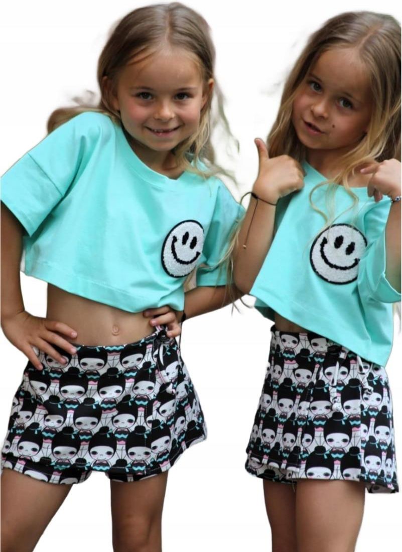 QBa Kids Top Miętowy Smile, Bawełna Pl 164 - Ceny i opinie - Ceneo.pl