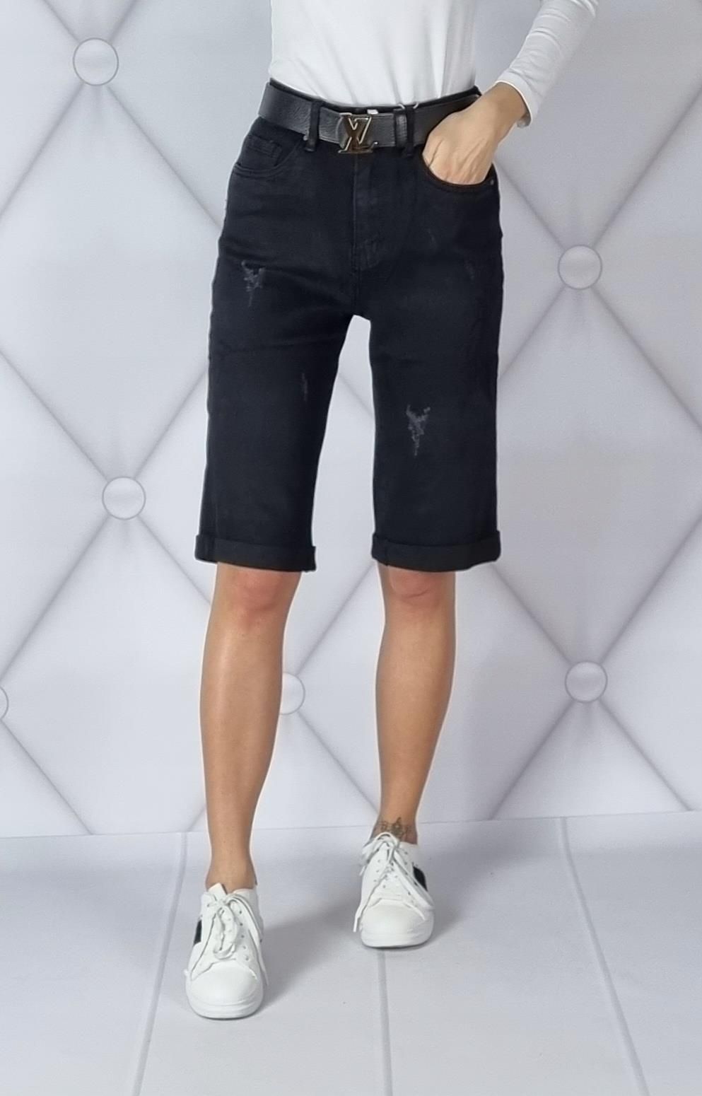 Spodenki Jeansowe Do Kolan Z Dziurami Plus Size 48 - Ceny i opinie ...