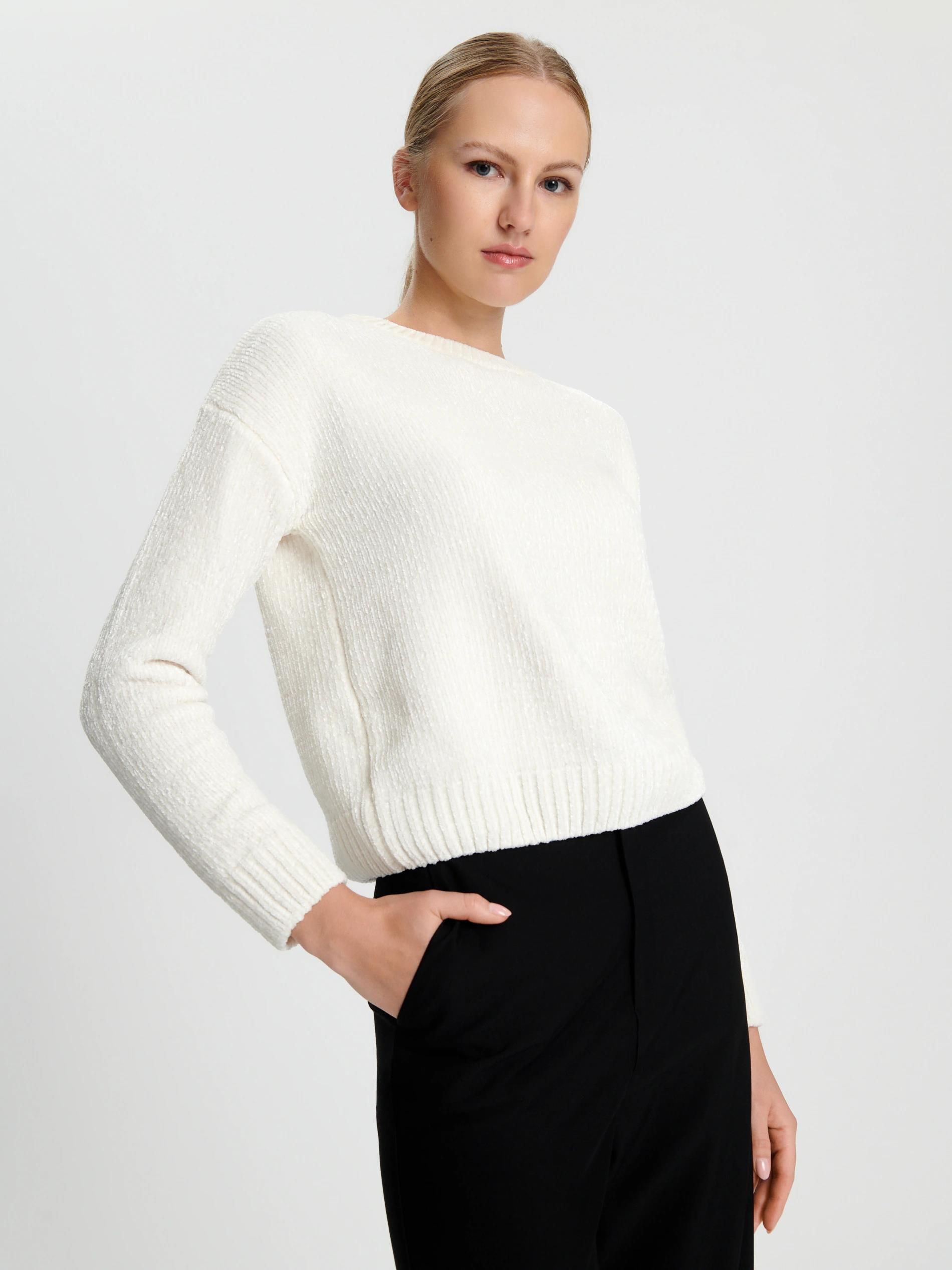 Sinsay - Sweter - Kremowy - Ceny i opinie - Ceneo.pl