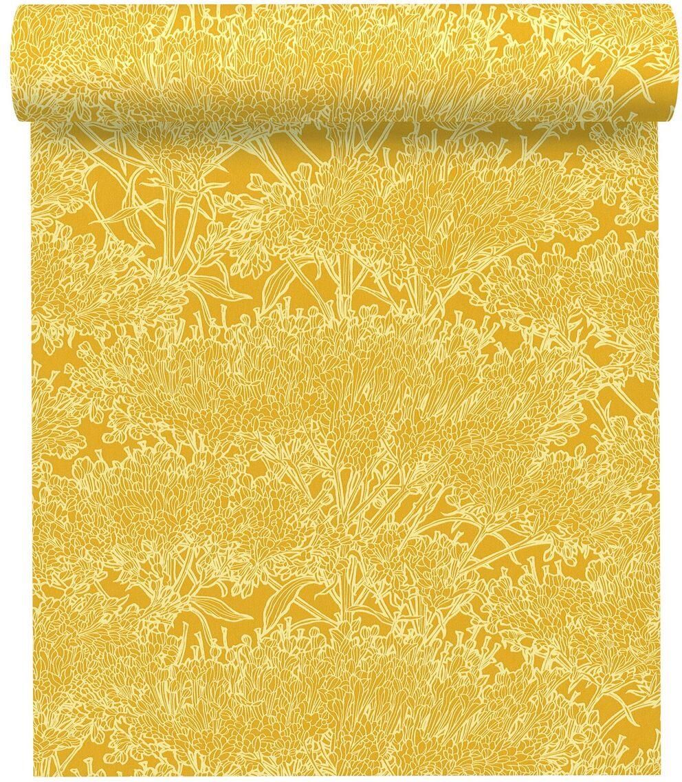Montecolino Tapeta Plantas Żółta Winylowa Na Flizelinie - Opinie i ceny ...