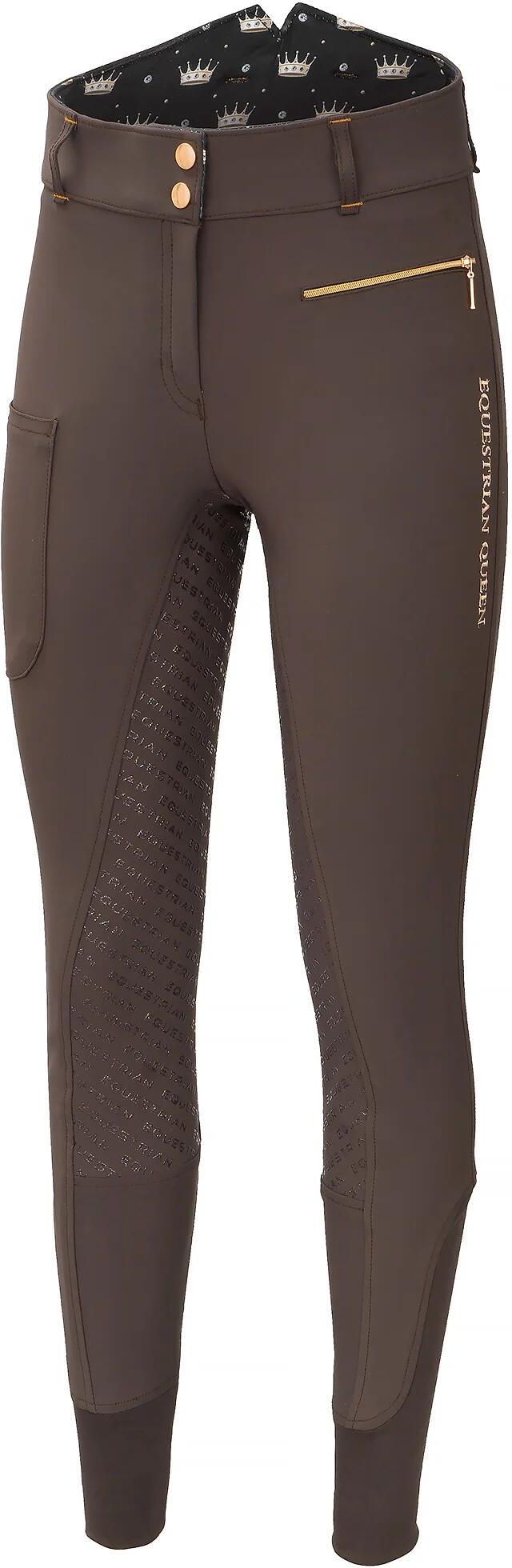 Bryczesy Z Wysokim Stanem Damskie Equestrian Queen Islington 23Aw Pełny ...