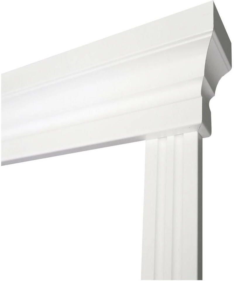 Futryna Voster Korona Dekoracyjna Do Ościeżnicy Regulowanej 80+40 Biały - Opinie i ceny na Ceneo.pl