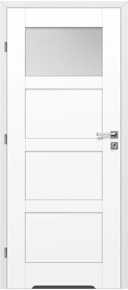 Drzwi wewnętrzne Voster Drzwi Wewnętrzne Capri Białe 80 - Opinie i ceny ...