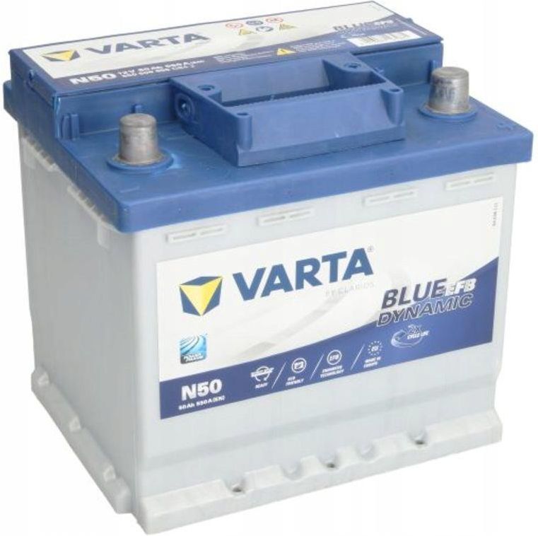 Varta50Ah 550A L+ (Efb/Rozruchowy) - Opinie i ceny na Ceneo.pl