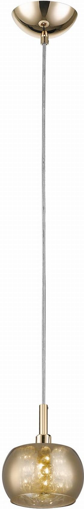 P0076-01A-F7Hf Crystal Lampa Wisząca Złota/Gold - Opinie i atrakcyjne ...