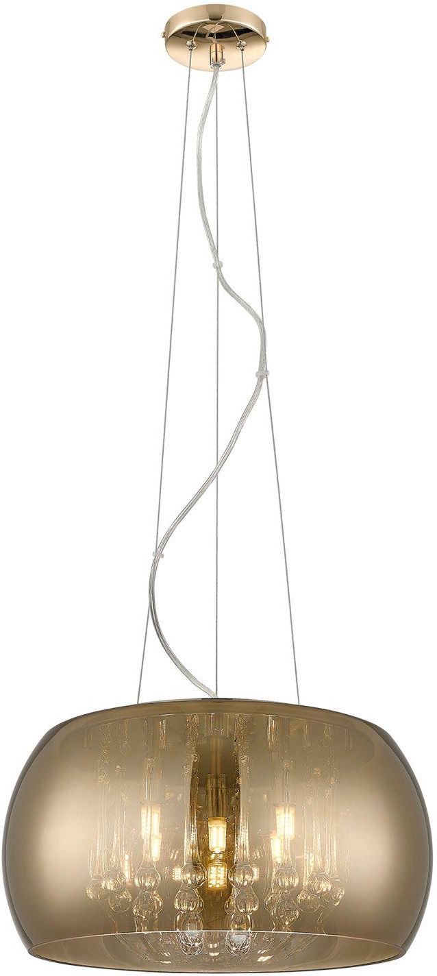 P0076-05L-F7Hf Crystal Lampa Wisząca Złota/Gold - Opinie i atrakcyjne ...