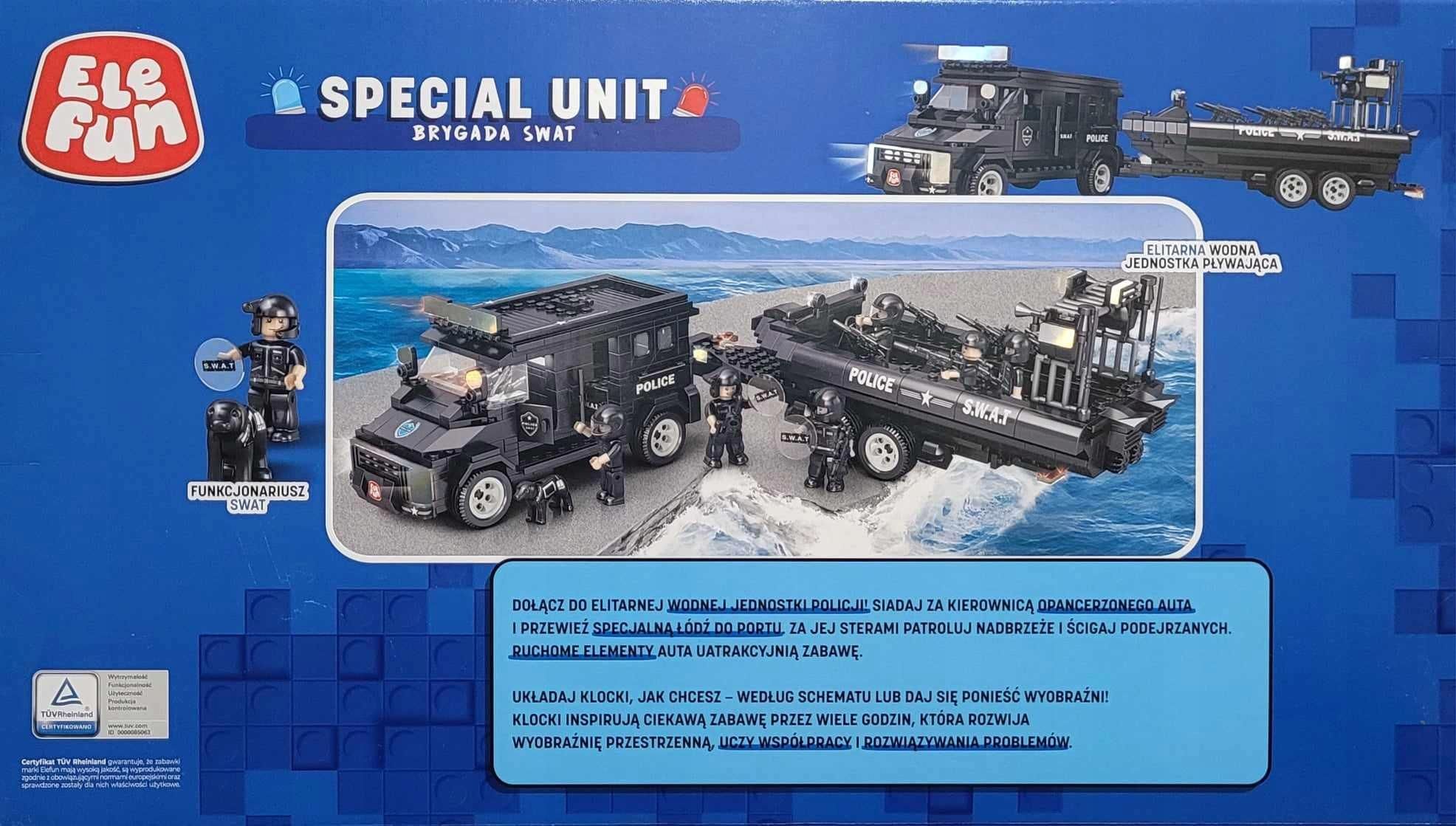 Elefun Klocki Zestaw Brygada Swat 764El. - ceny i opinie - Ceneo.pl