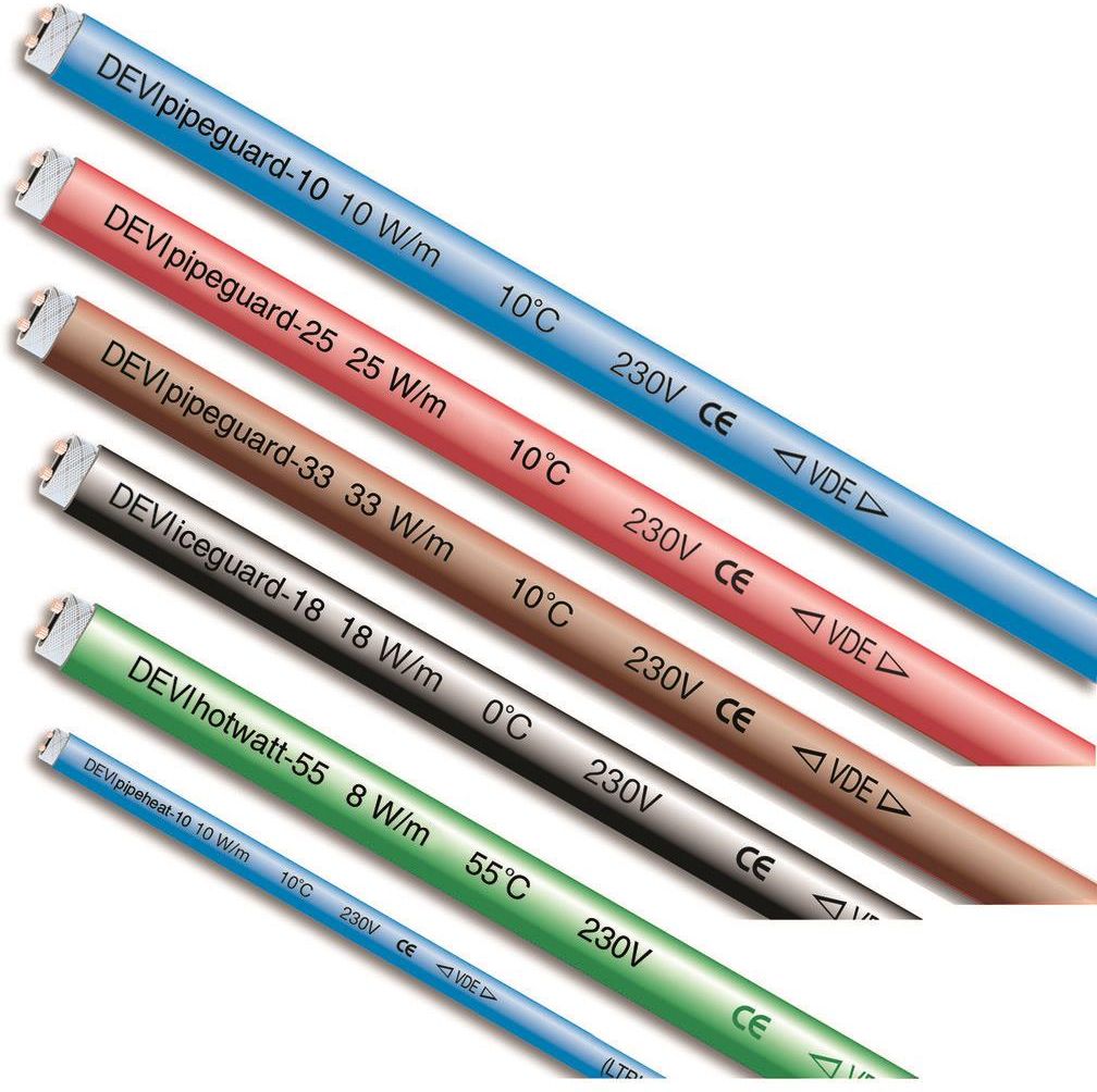 Ogrzewanie podłogowe Kabel grzewczy samoregulujący DEVIpipeguard 33 - bęben 305m 1mb - Opinie i ...